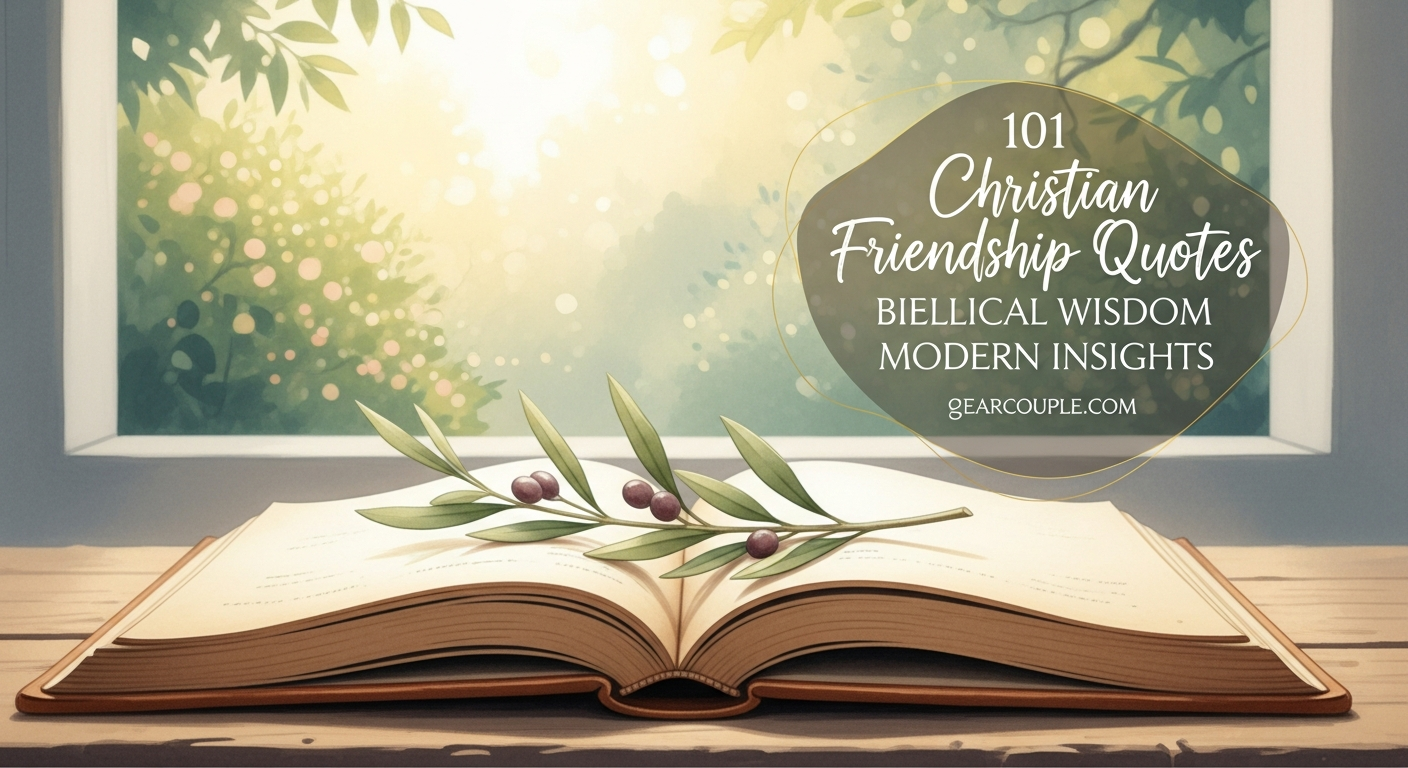 101 Christian Friendship Quotes Biblical Wisdom Modern Insights ...