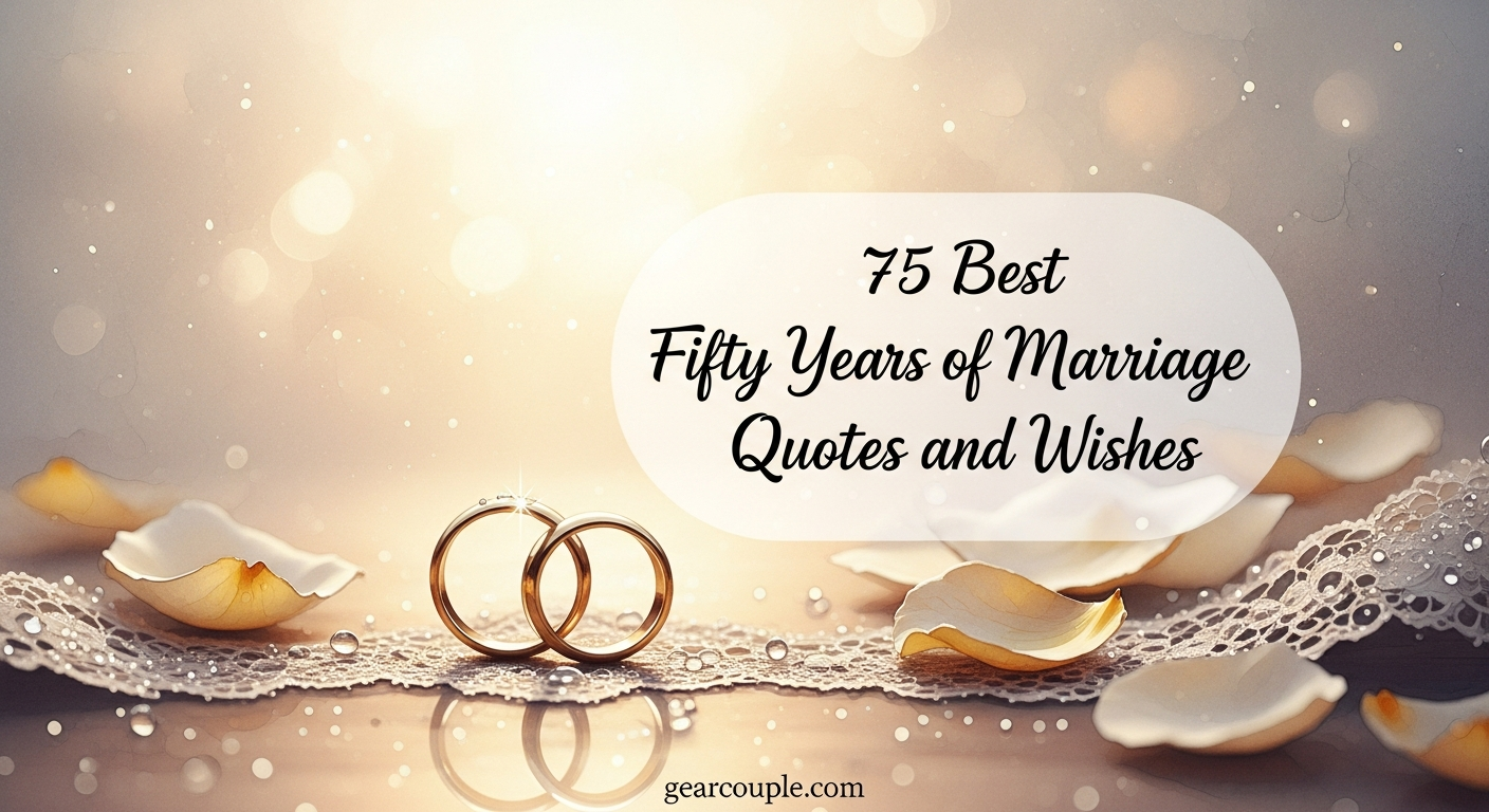 75 Best Fifty Years of Marriage Quotes and Wishes – Gearcouple