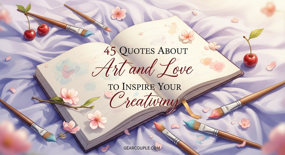 45 Quotes About Art and Love to Inspire Your Creativity – Gearcouple