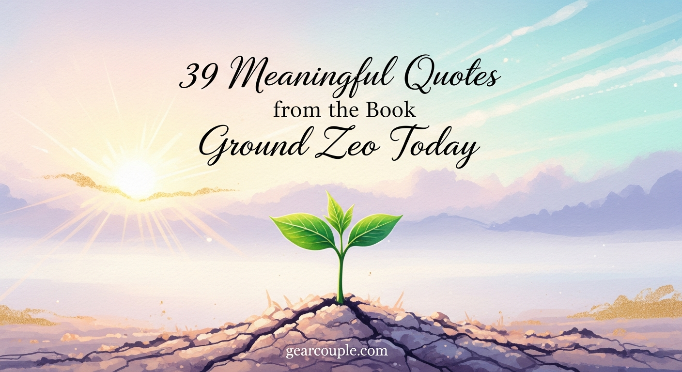 39 Meaningful Quotes from the Book Ground Zero Today – Gearcouple