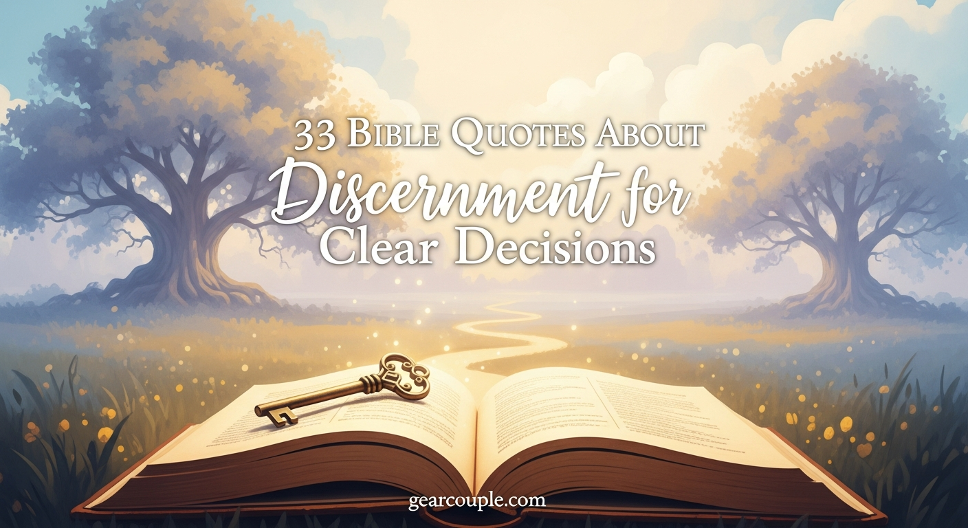 33 Bible Quotes About Discernment for Clear Decisions – Gearcouple