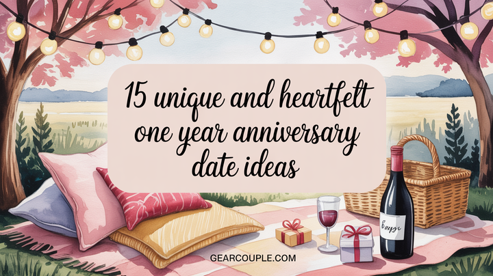 15 Unique and Heartfelt One Year Anniversary Date Ideas – Gearcouple