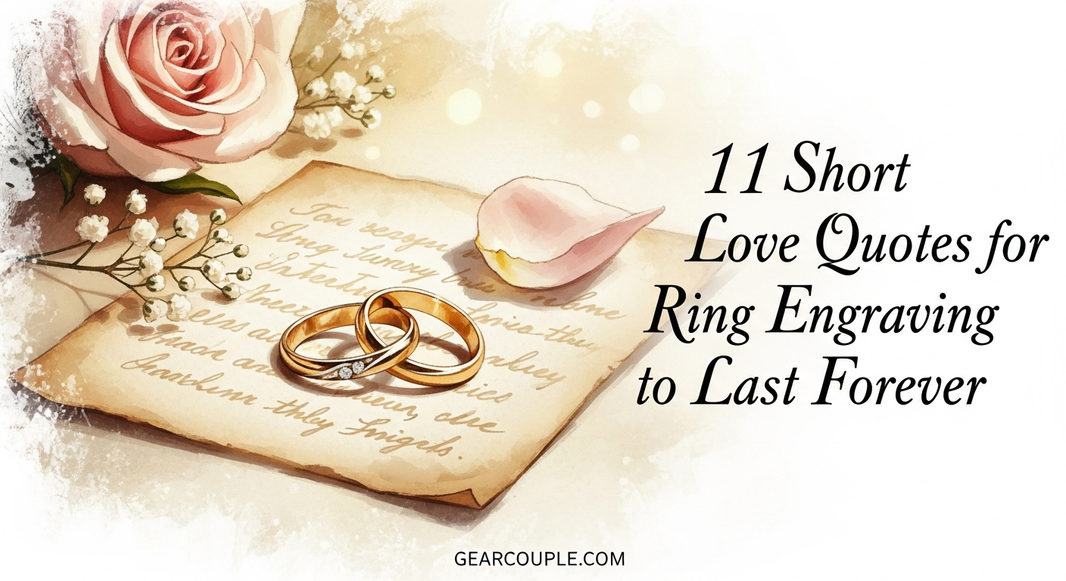 111 Short Love Quotes for Ring Engraving to Last Forever – Gearcouple
