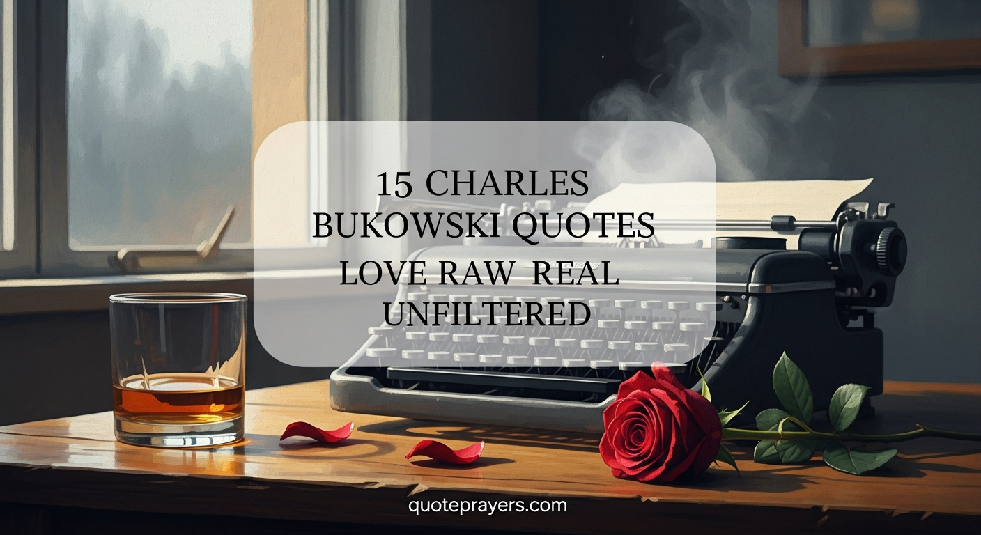 15 Charles Bukowski Quotes Love Raw Real Unfiltered – Gearcouple