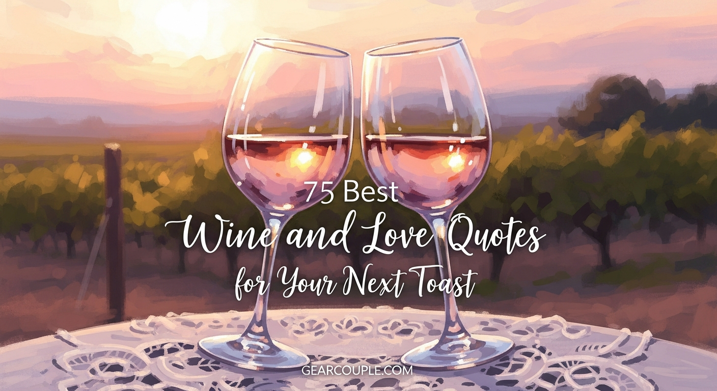 75 Best Wine and Love Quotes for Your Next Toast – Gearcouple