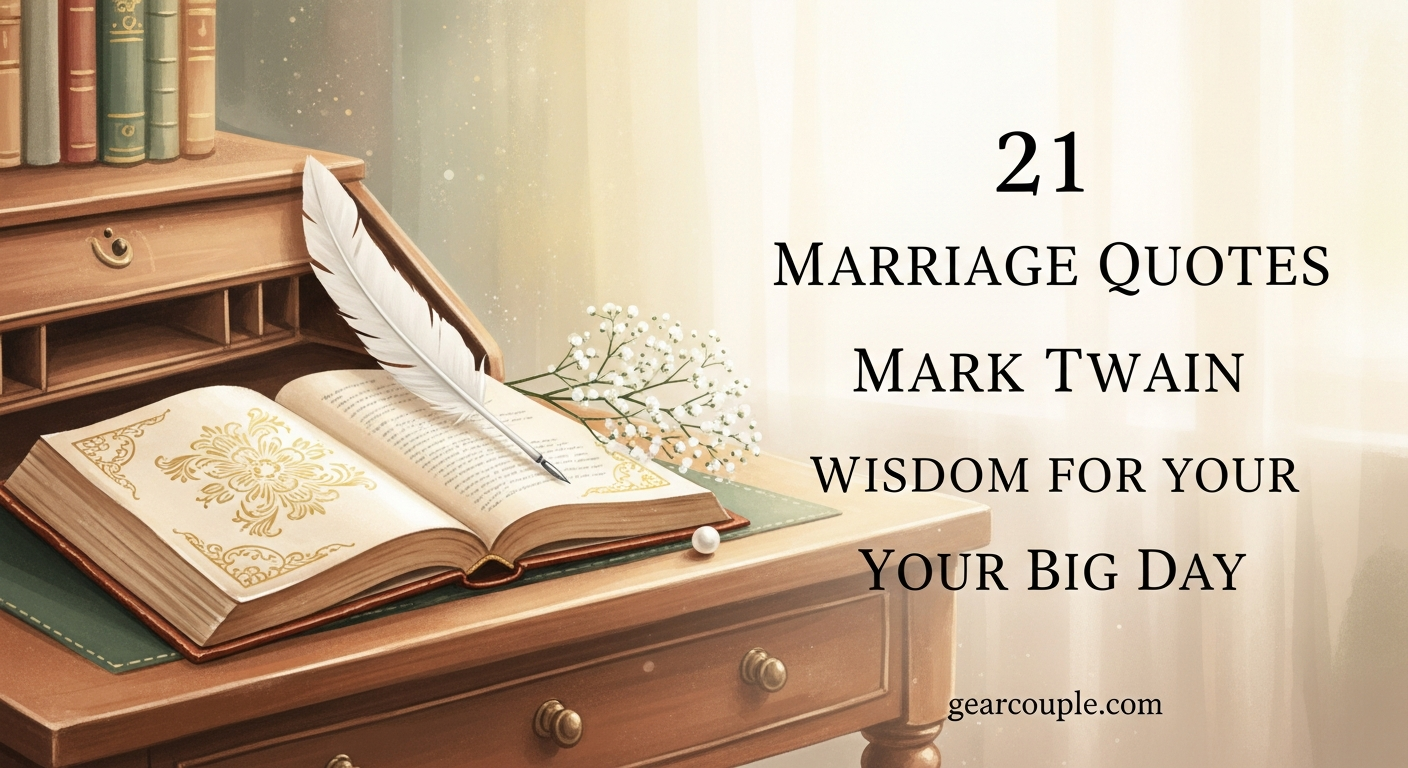 21 Marriage Quotes Mark Twain Wisdom for Your Big Day – Gearcouple